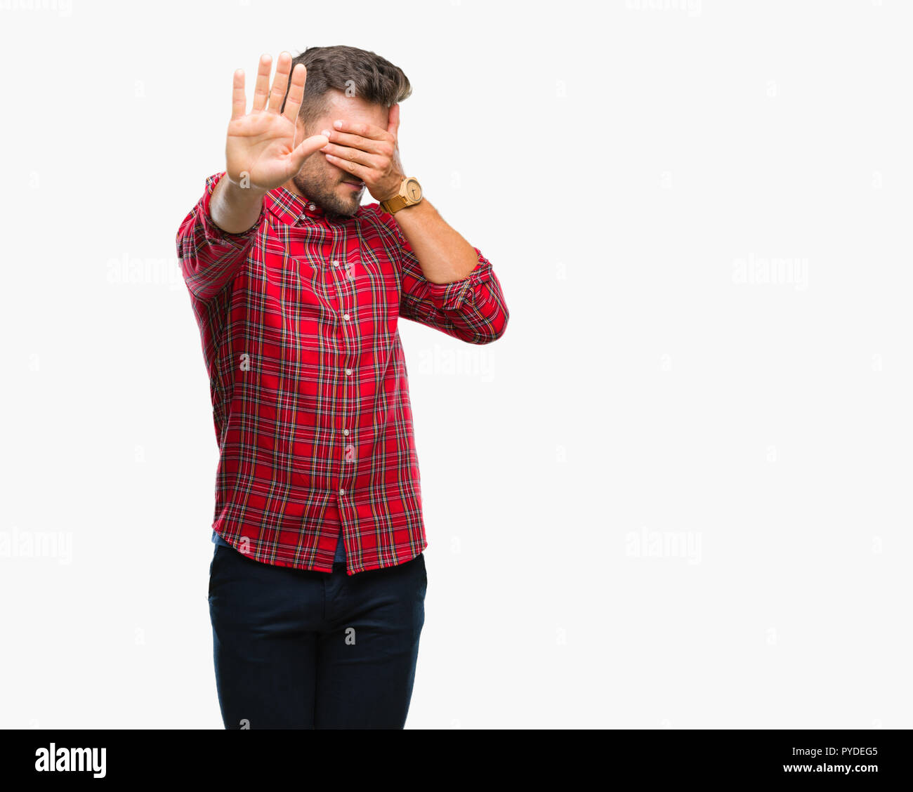 Boy embarrassed Cut Out Stock Images & Pictures - Alamy