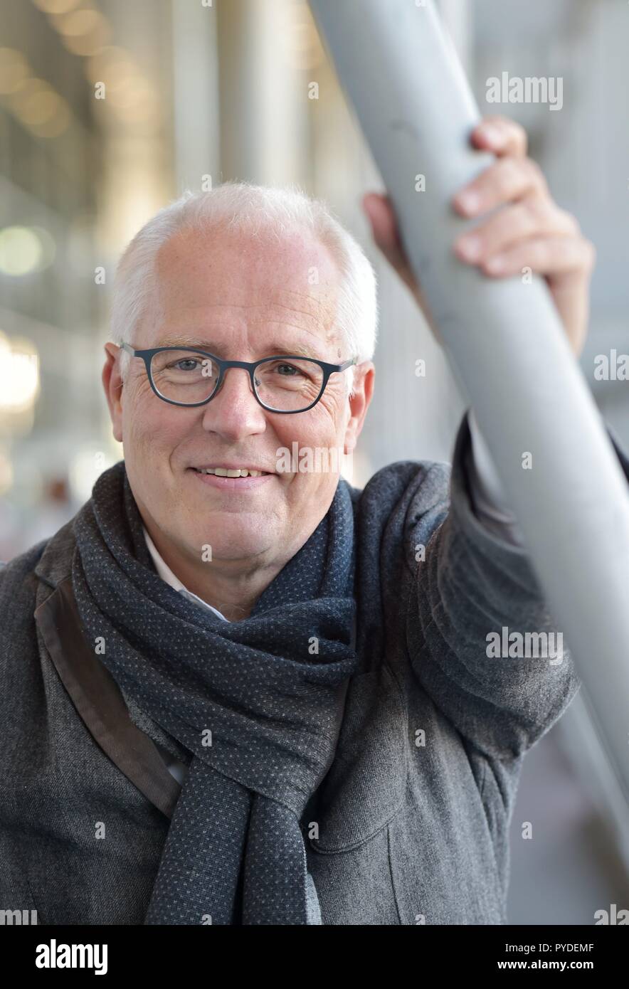 Hans-Peter Martin in October 2018 at the Frankfurt Book Fair. | usage ...