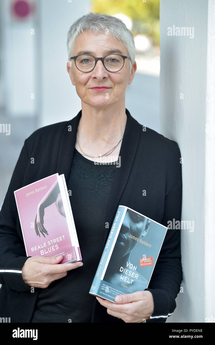 Miriam Mandelkow in October 2018 at the Frankfurt Book Fair. | usage ...
