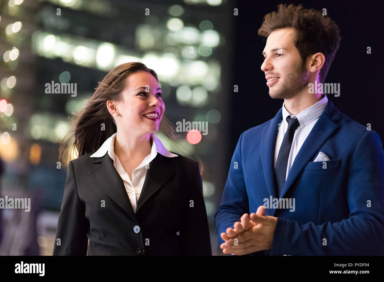 Business partners discussing together Stock Photo - Alamy