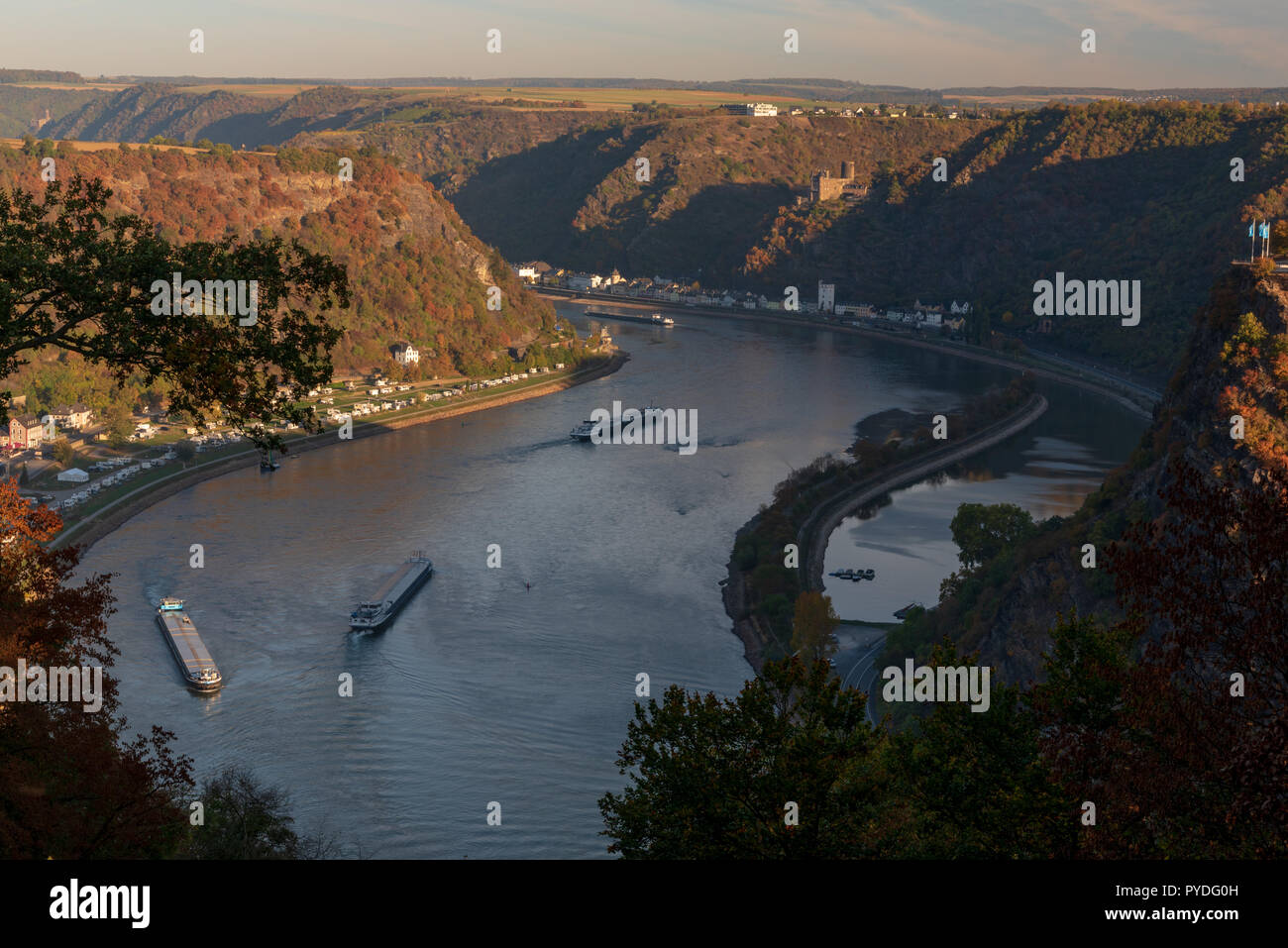 Loreley rock on rhine hi-res stock photography and images - Alamy