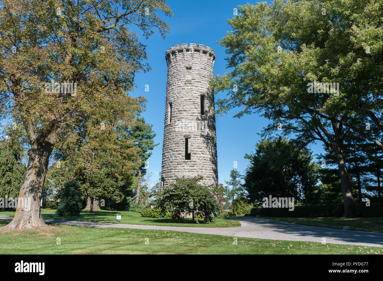 Old Water Tower at Darley Jonabell Horse Farm Stock Photo - Alamy