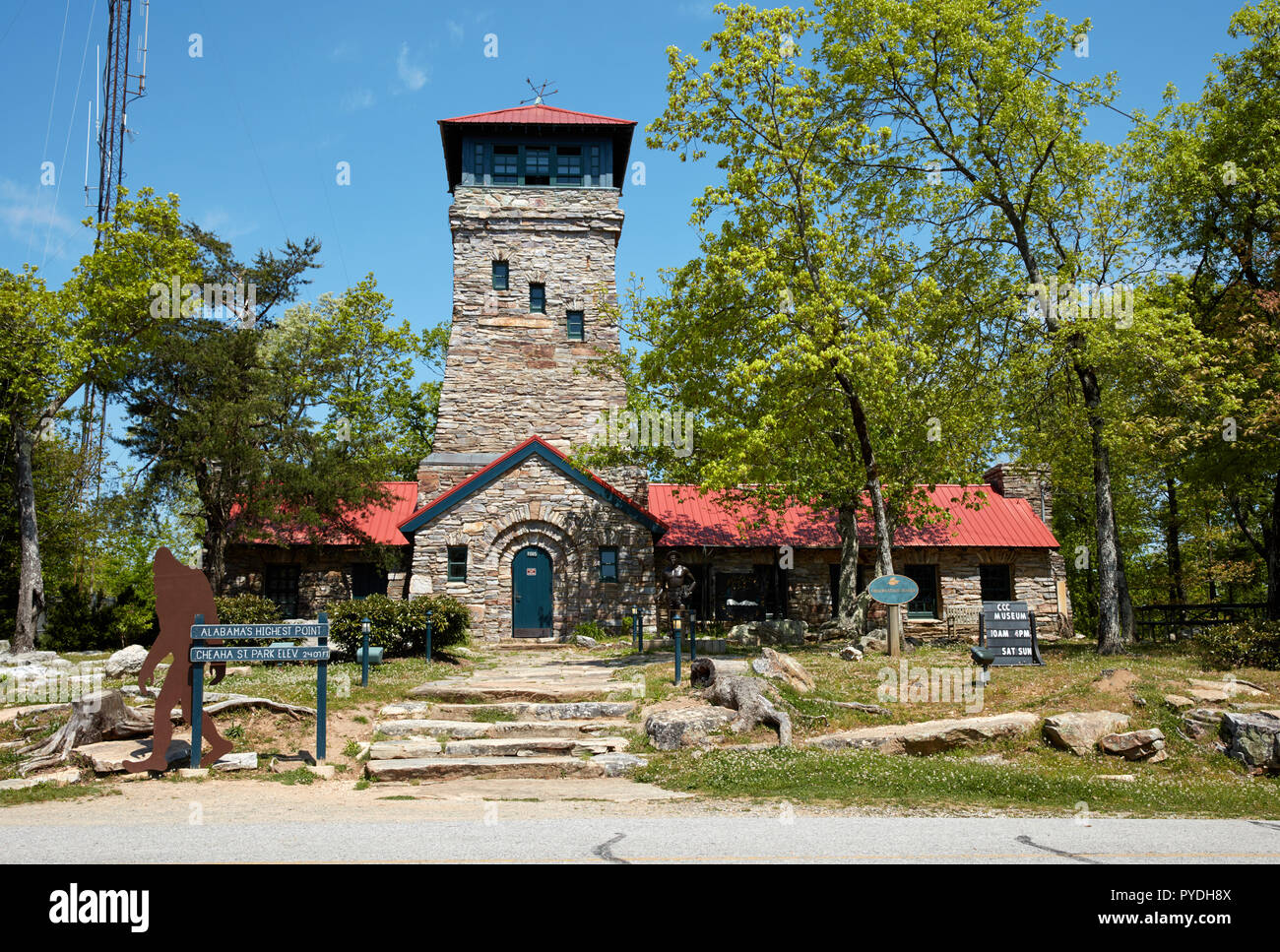 Alabama cheaha mountain hi-res stock photography and images - Alamy