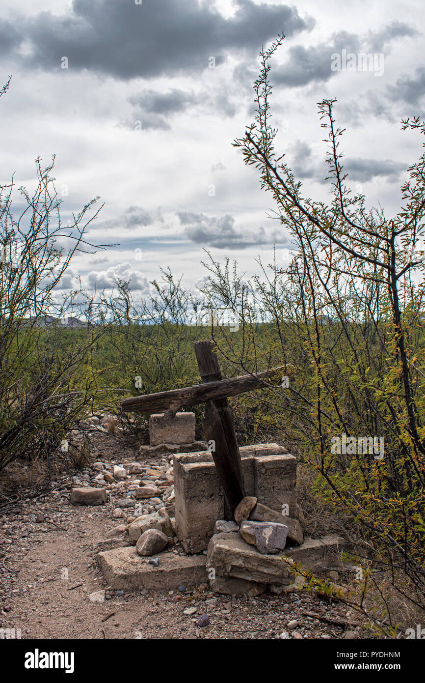 Fairbank Cemetery. Cochise County, Arizona. USA Stock Photo - Alamy