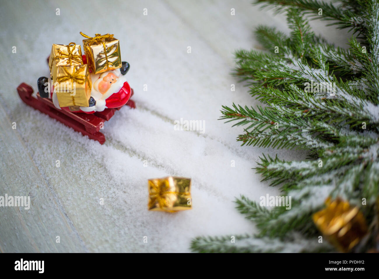Santa sleigh crash hi-res stock photography and images - Alamy
