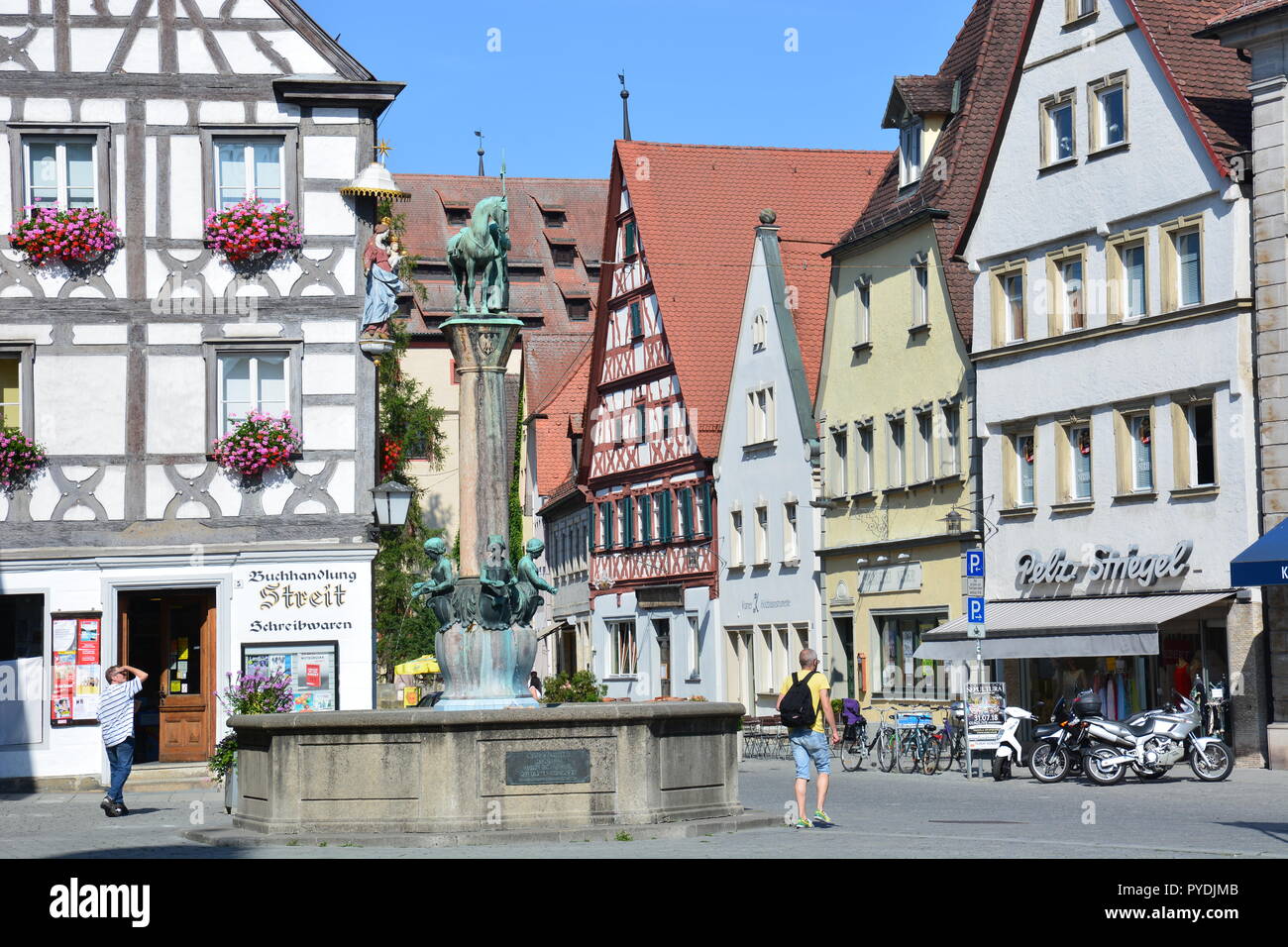Forchheim, Germany – View in the historical town of Forchheim, Bavaria ...