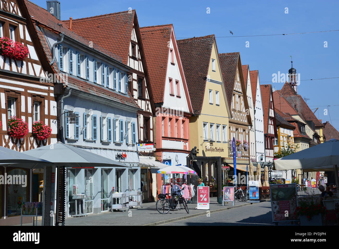 Forchheim, Germany – View in the historical town of Forchheim, Bavaria ...