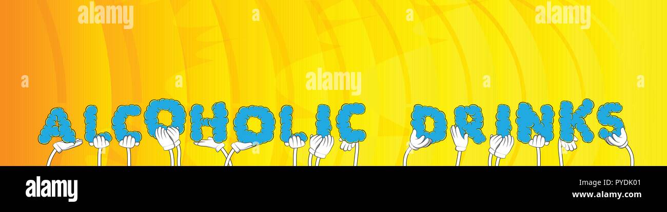 Diverse hands holding letters of the alphabet created the word ...