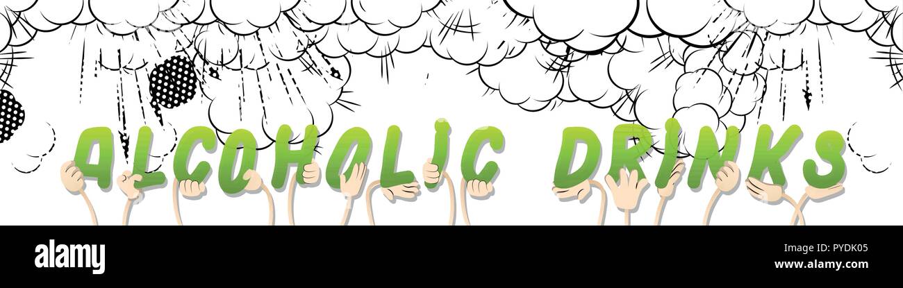 Diverse hands holding letters of the alphabet created the word ...