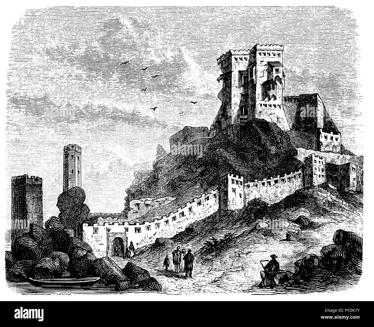 Deva castle Black and White Stock Photos & Images - Alamy