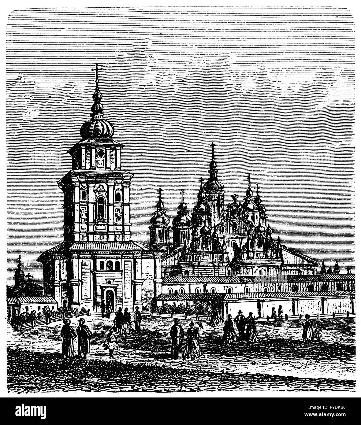 Michael monastery Black and White Stock Photos & Images - Alamy