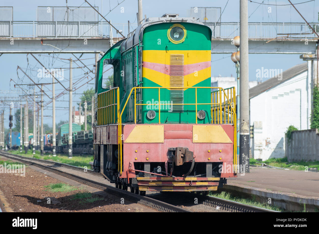 Old diesel locomotive on hi-res stock photography and images - Alamy