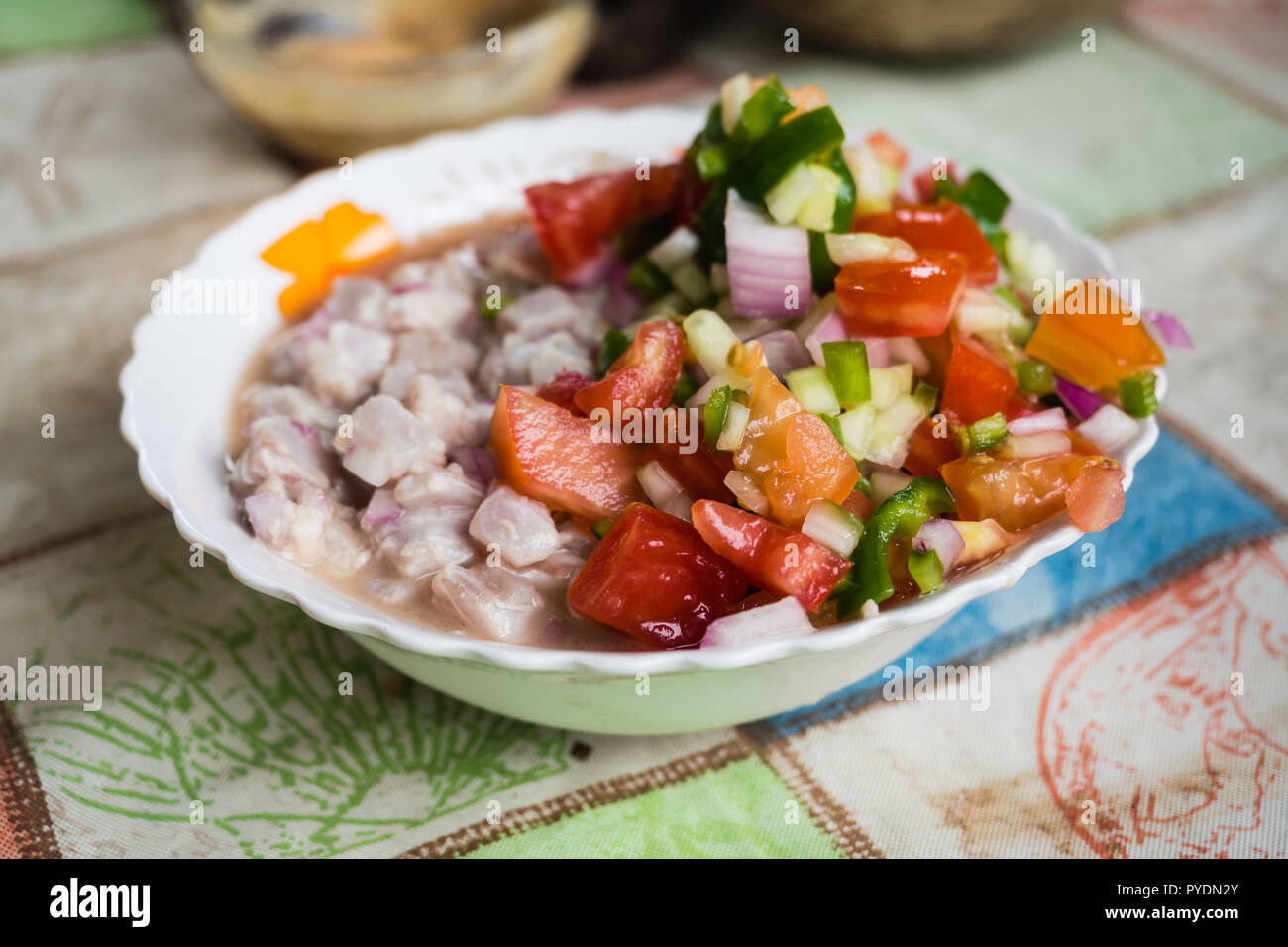 Raw fish dish hi-res stock photography and images - Alamy