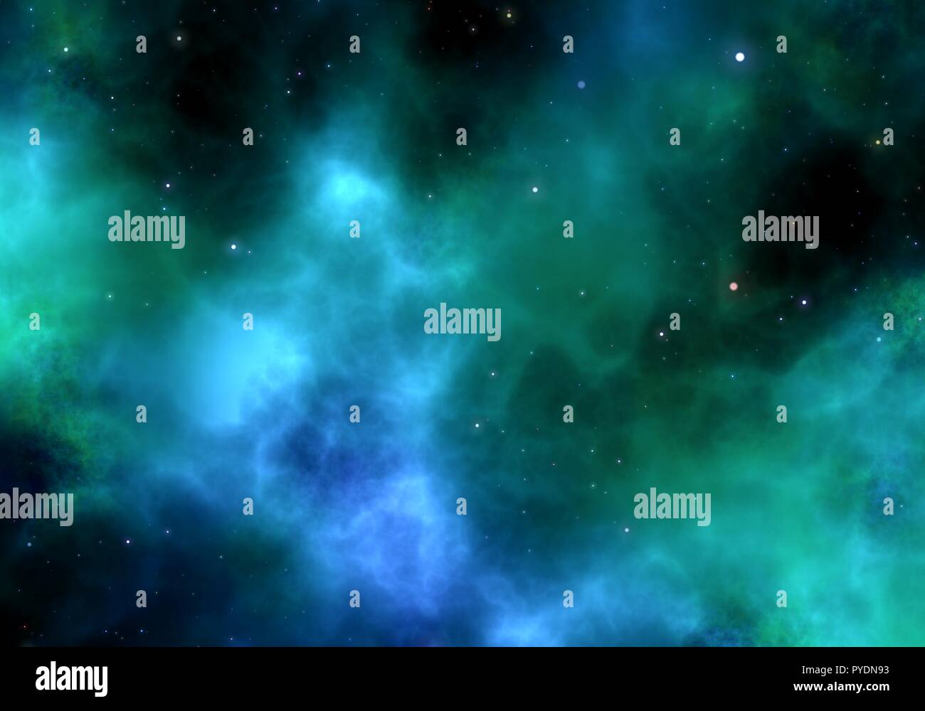Illustration Starry Nebula Colorful Outer Space background Stock Photo ...
