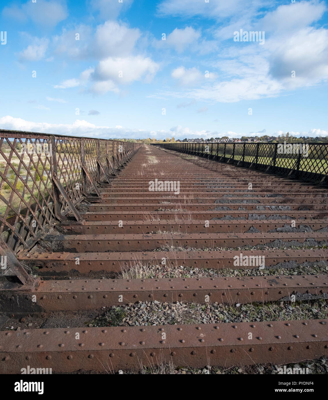 Bennerley viaduct near Ilkeston, Derbyshire, UK Stock Photo - Alamy