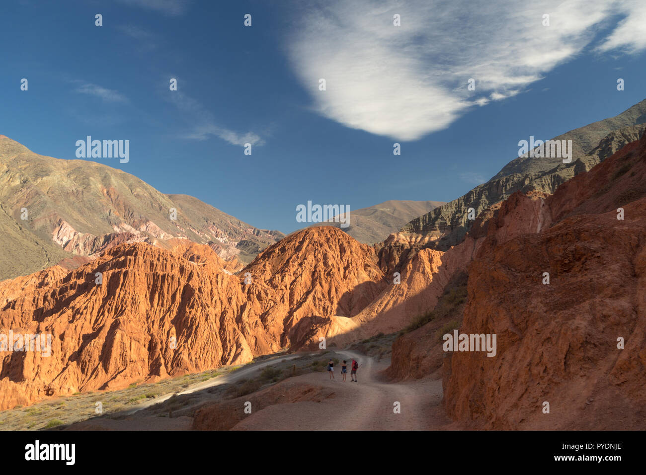 Paseo de los Colorados in Purmamarca, 7 colours mountain in northwest ...