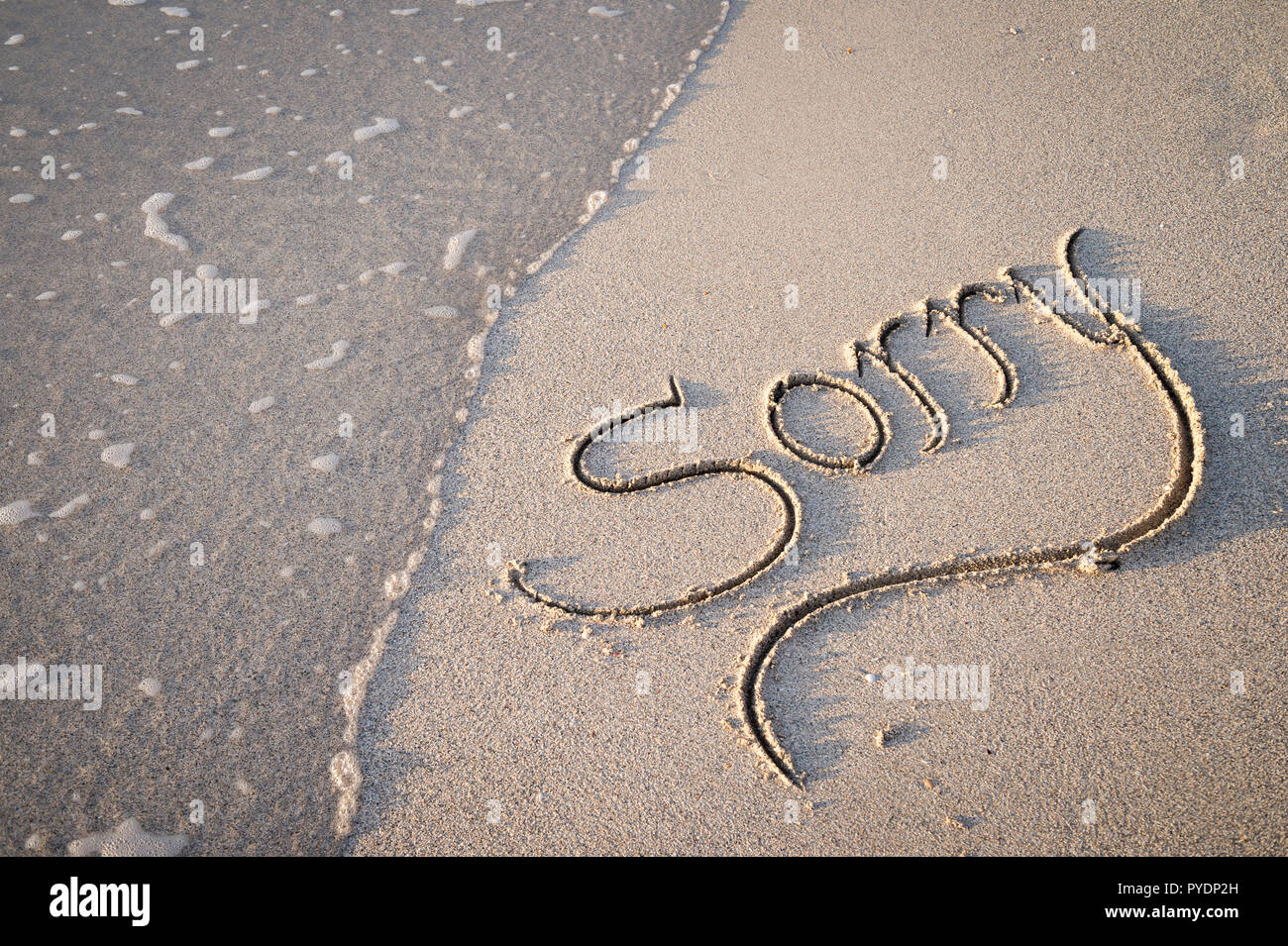 Sand calligraphy hi-res stock photography and images - Alamy