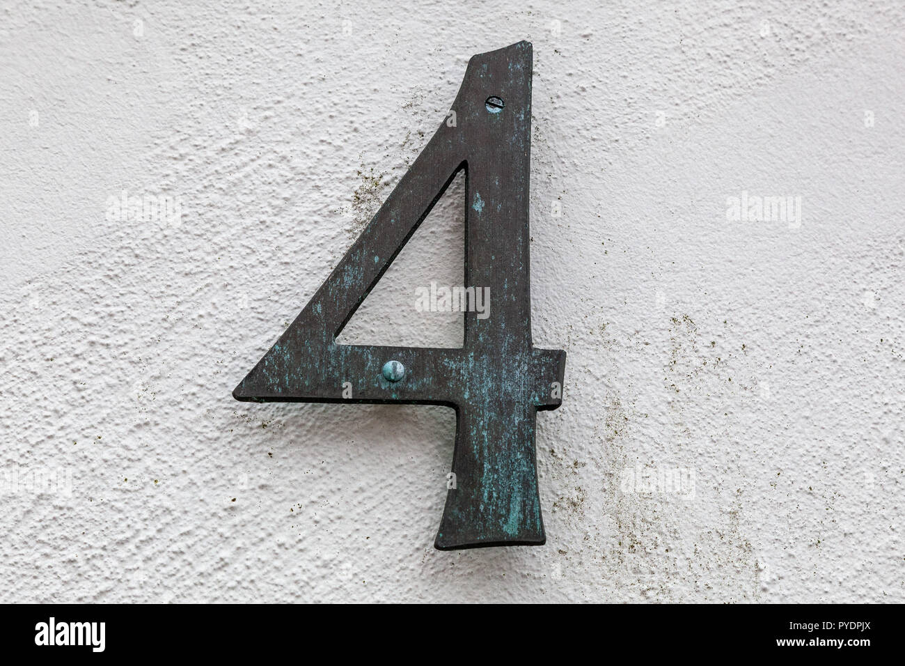 Grunge font number hi-res stock photography and images - Alamy