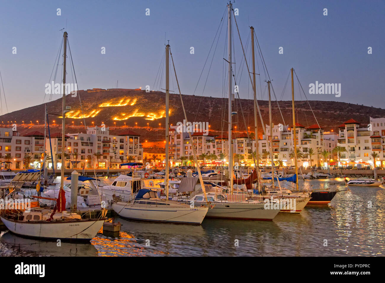 Agadir morocco night hi-res stock photography and images - Alamy