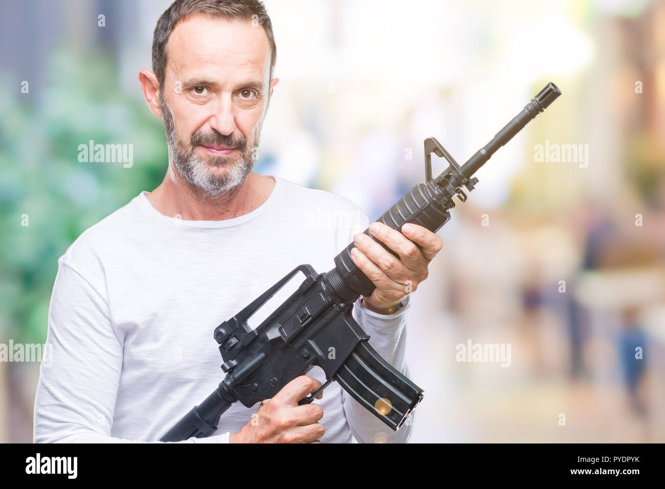 Man holding gun to head isolated hi-res stock photography and images ...