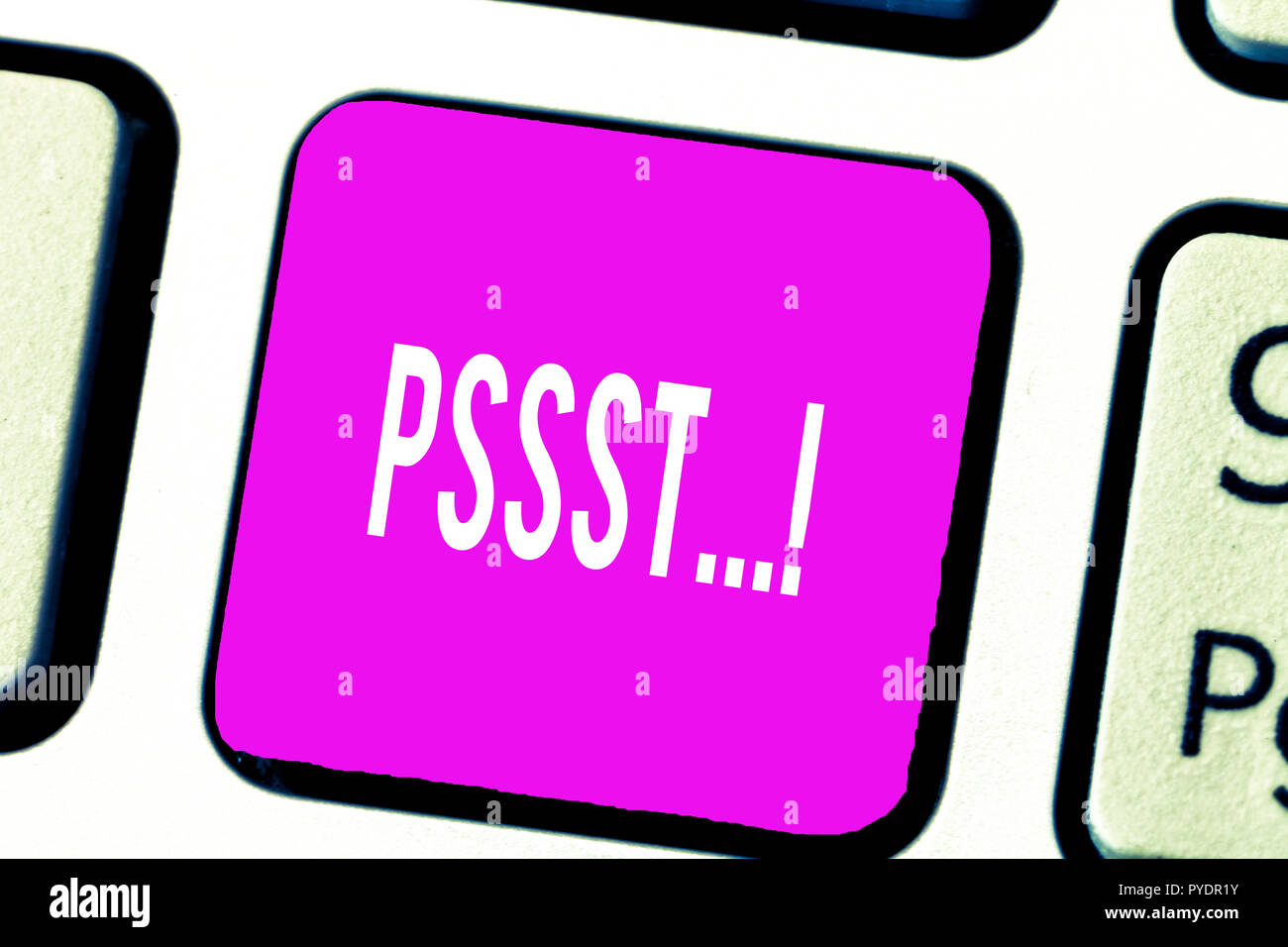 Pssst High Resolution Stock Photography and Images - Alamy