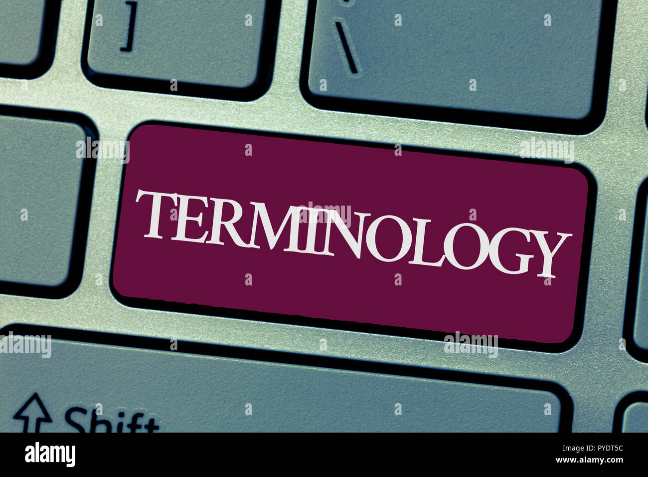 Handwriting text writing Terminology. Concept meaning Terms used with ...