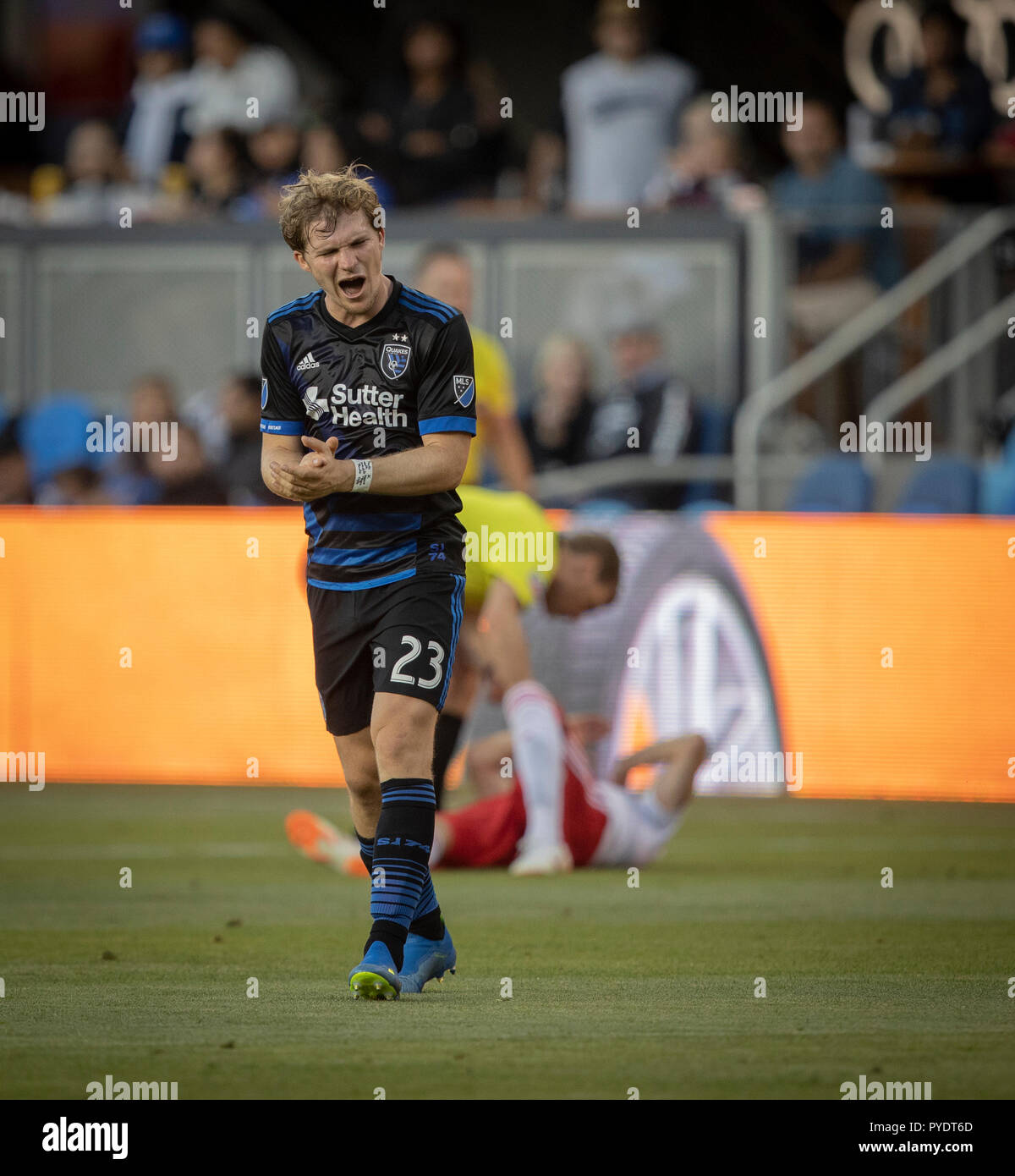 Florian Jungwirth getting pumped up Stock Photo - Alamy
