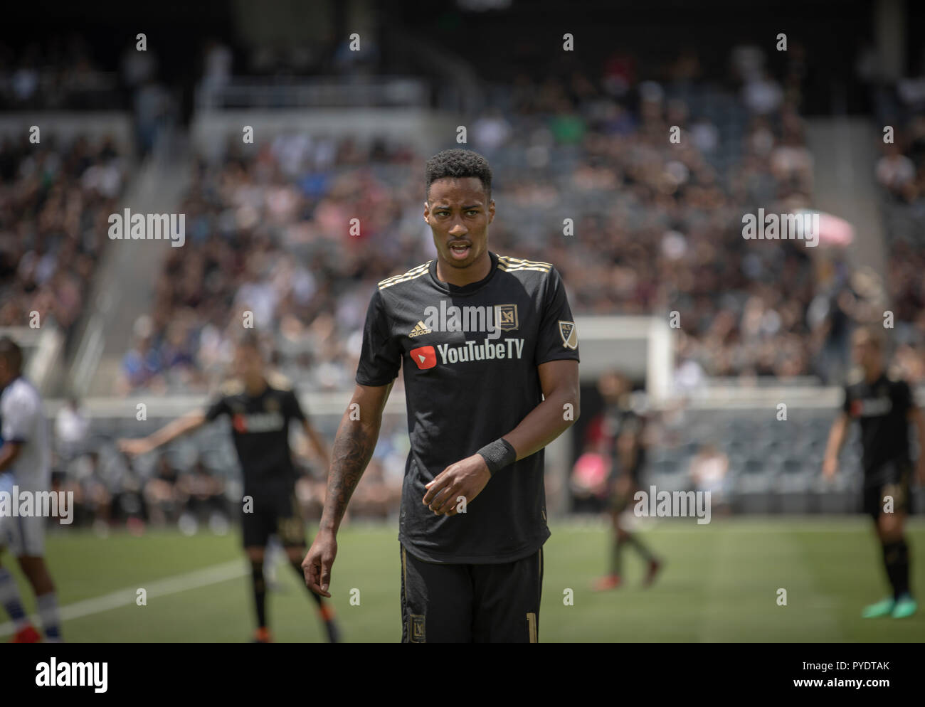 LAFC and Canadian National Team midfielder Mark-Anthony Kaye Stock ...