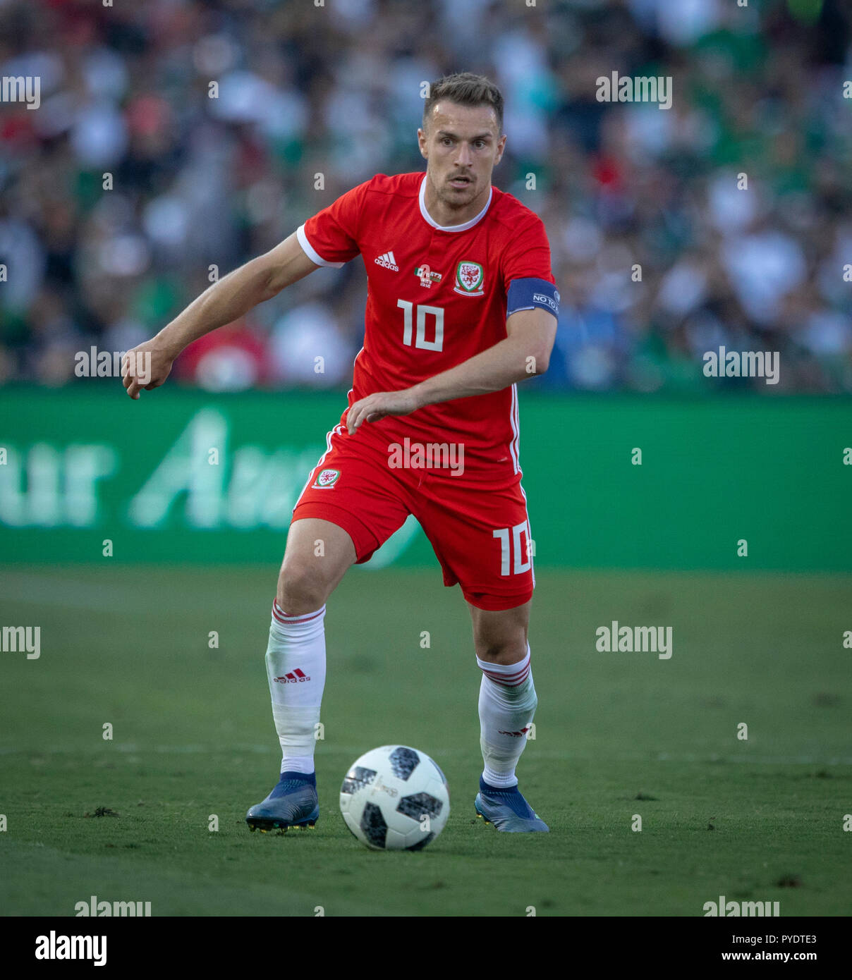 Aaron Ramsey for the Wales National Team Stock Photo - Alamy