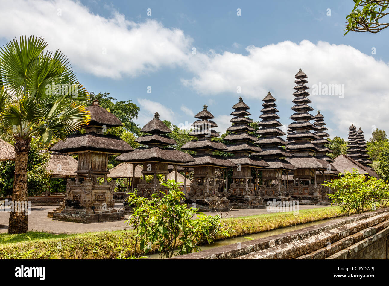 Meru towers of Balinese Hindu temple Pura Taman Ayun Mengwi, Badung ...