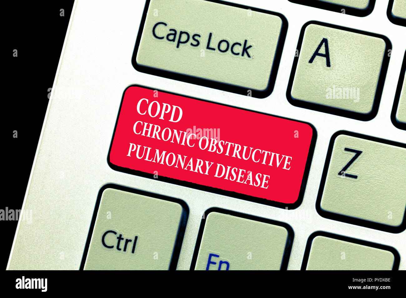 Handwriting text writing Copd Chronic Obstructive Pulmonary Disease ...