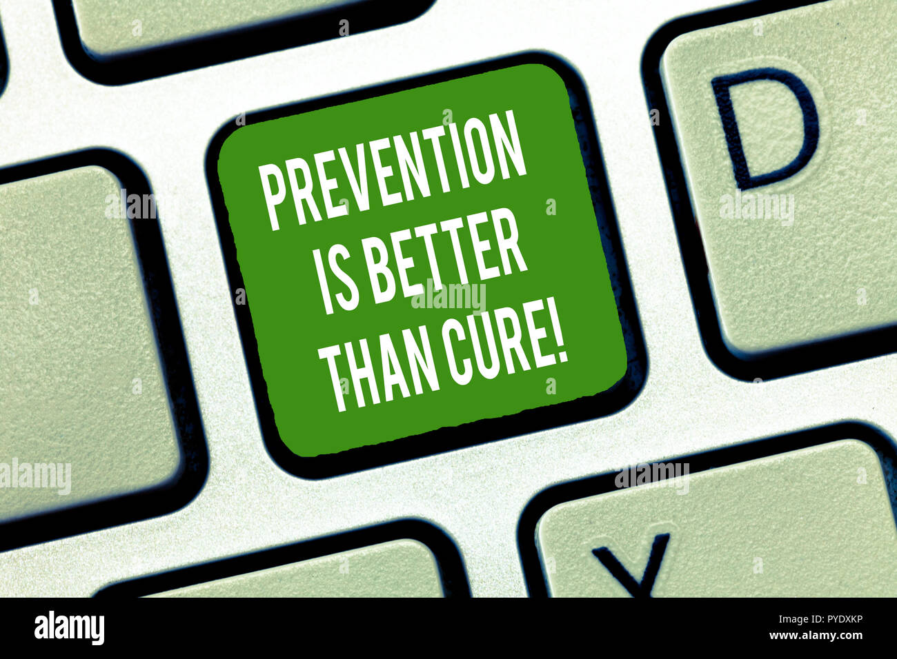 Text sign showing Prevention Is Better Than Cure. Conceptual photo ...
