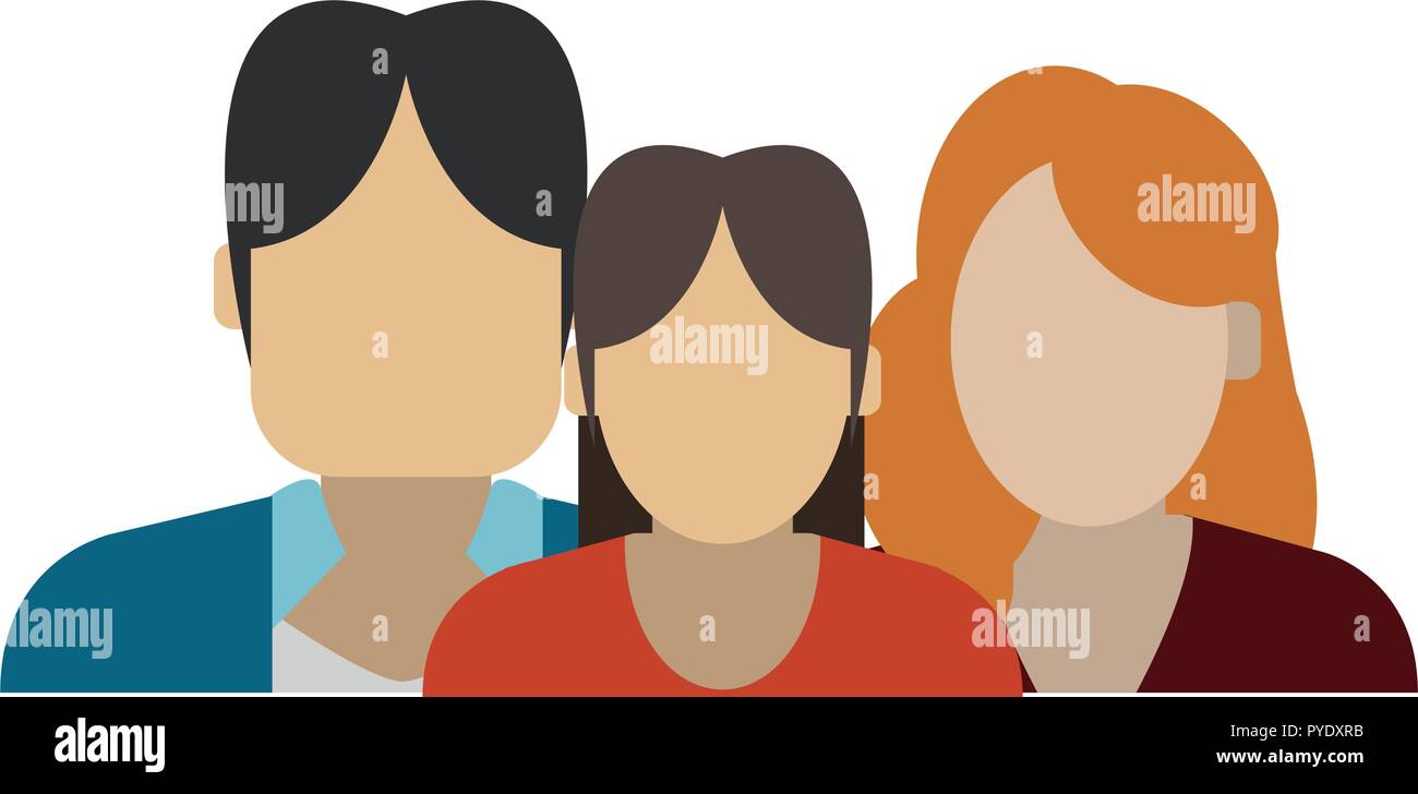 Family avatar profile Stock Vector Image & Art - Alamy