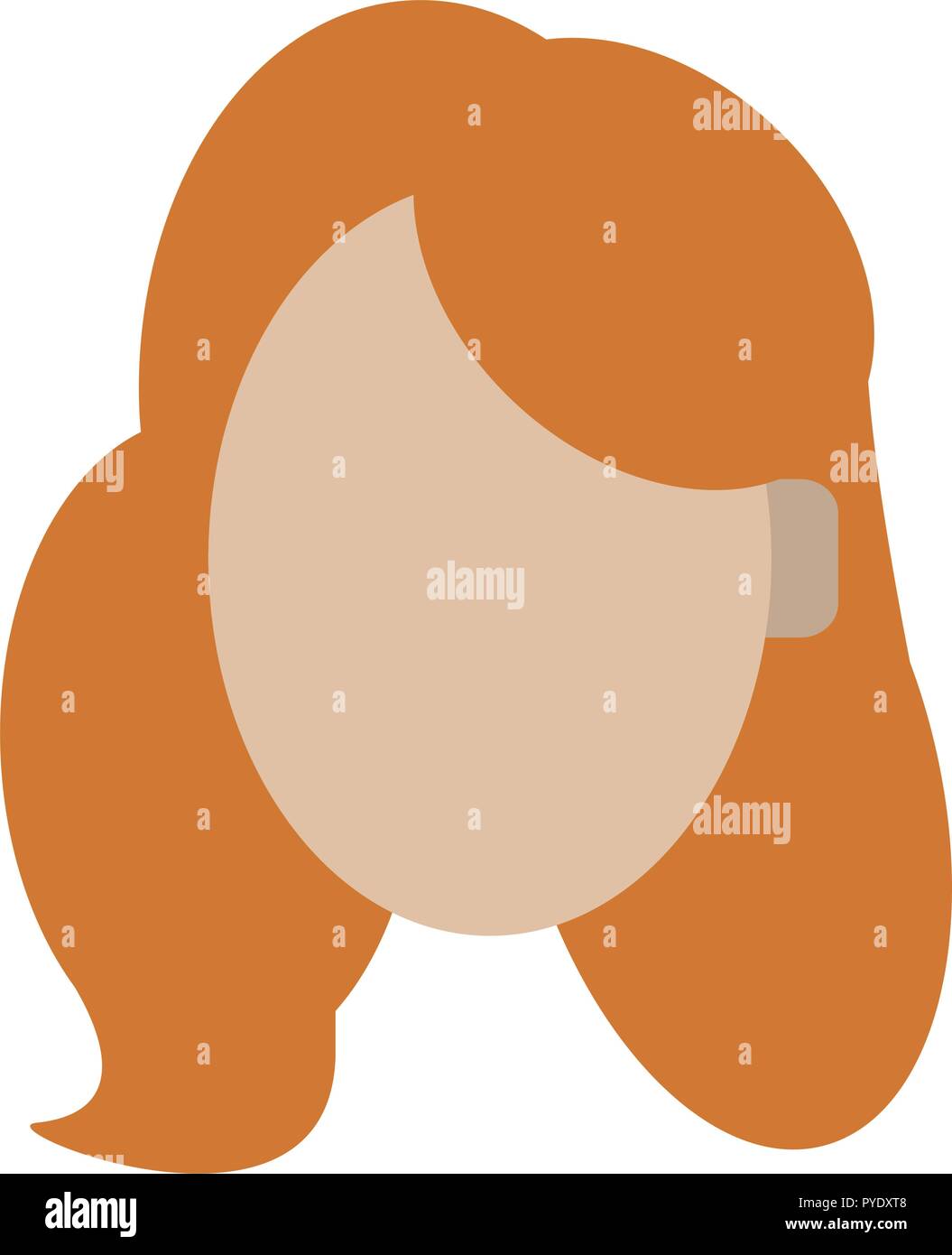 Woman avatar faceless Stock Vector Image & Art - Alamy