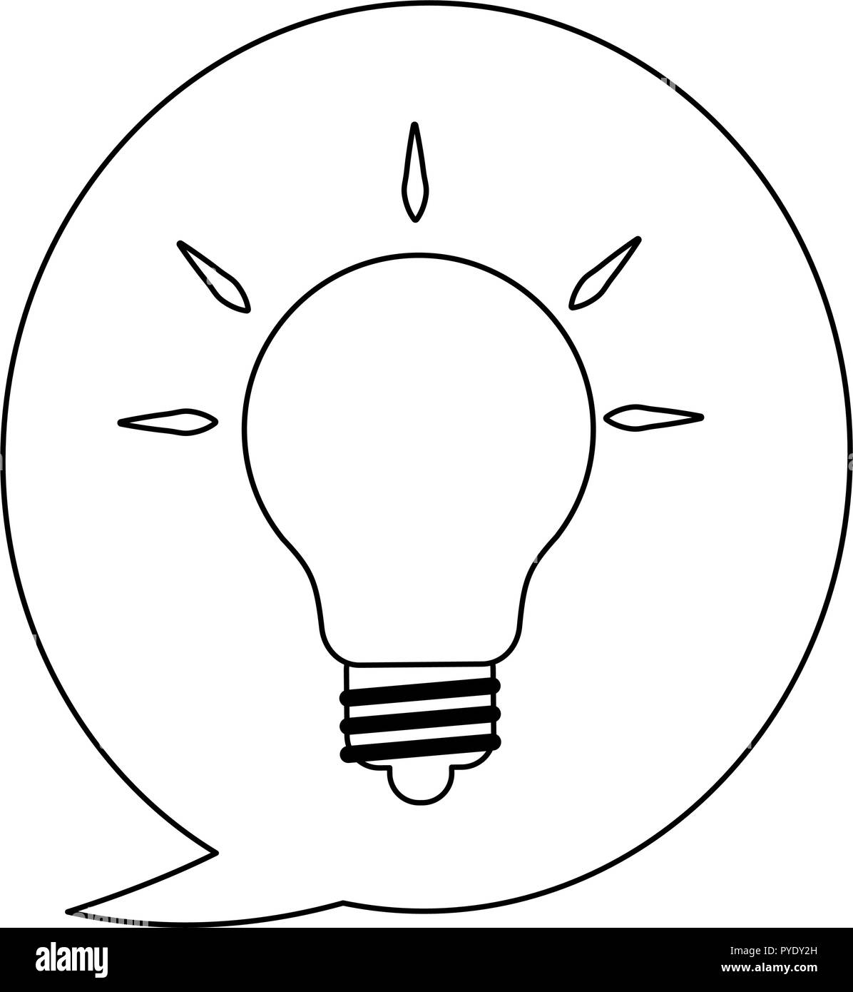 Creative thinking bubble Black and White Stock Photos & Images - Alamy