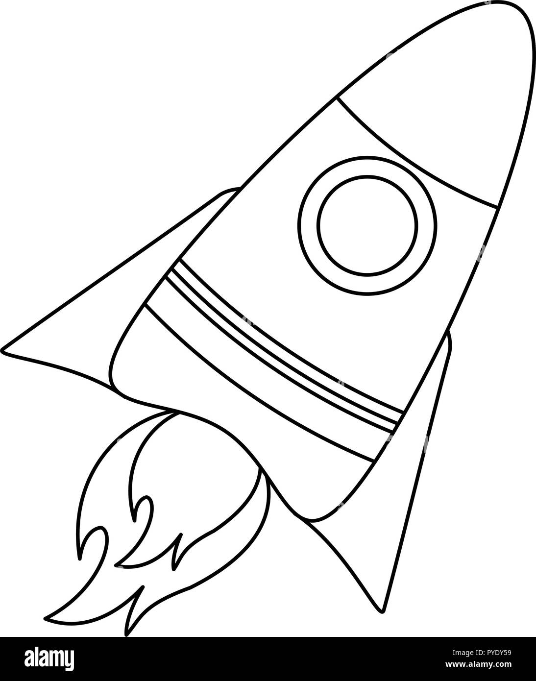 Up in sky cartoon Black and White Stock Photos & Images - Alamy