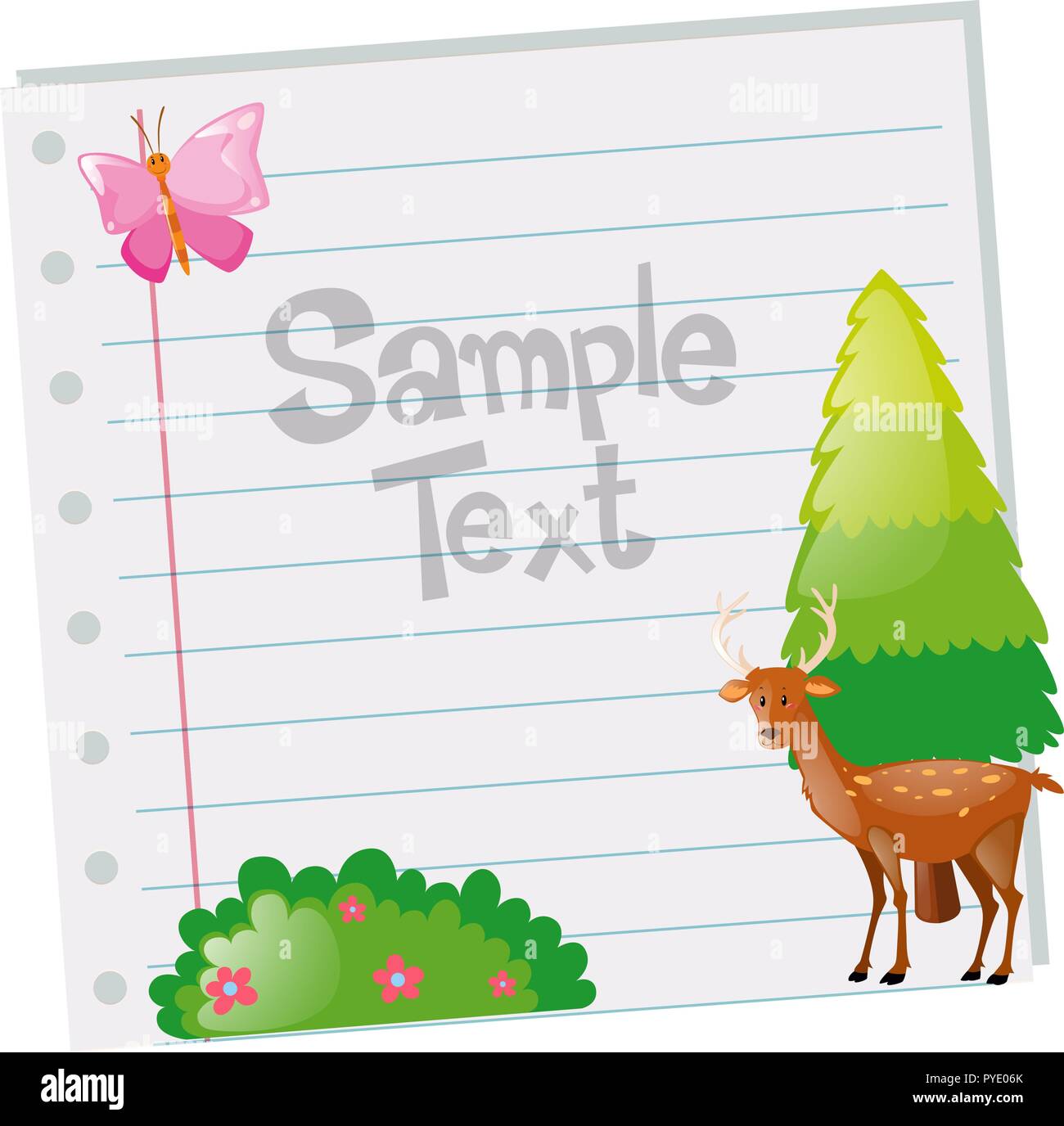 Wildlife notes Stock Vector Images - Alamy