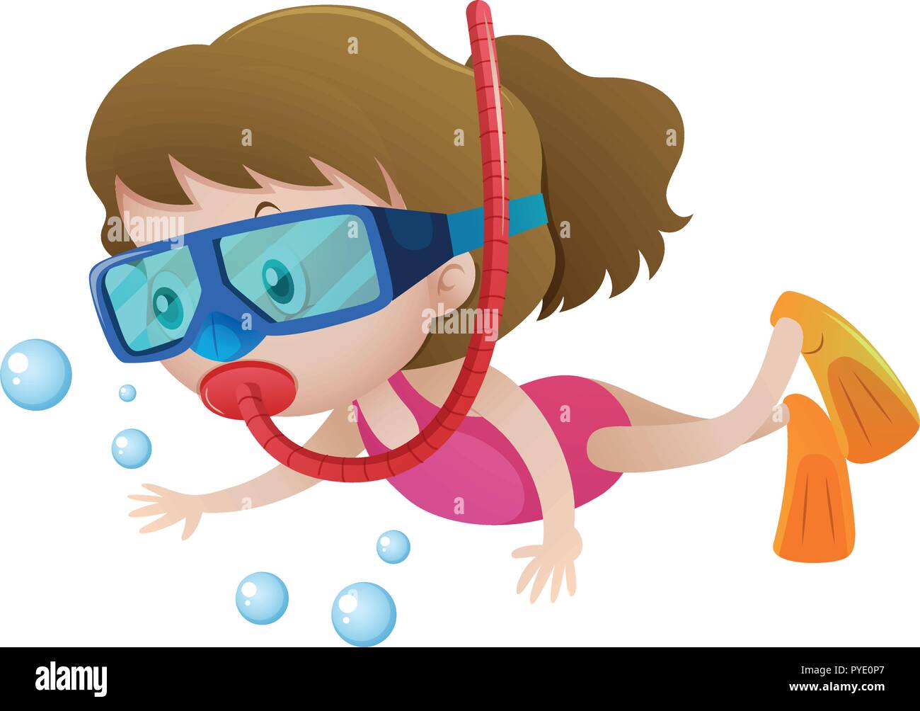 Scuba student Stock Vector Images - Alamy