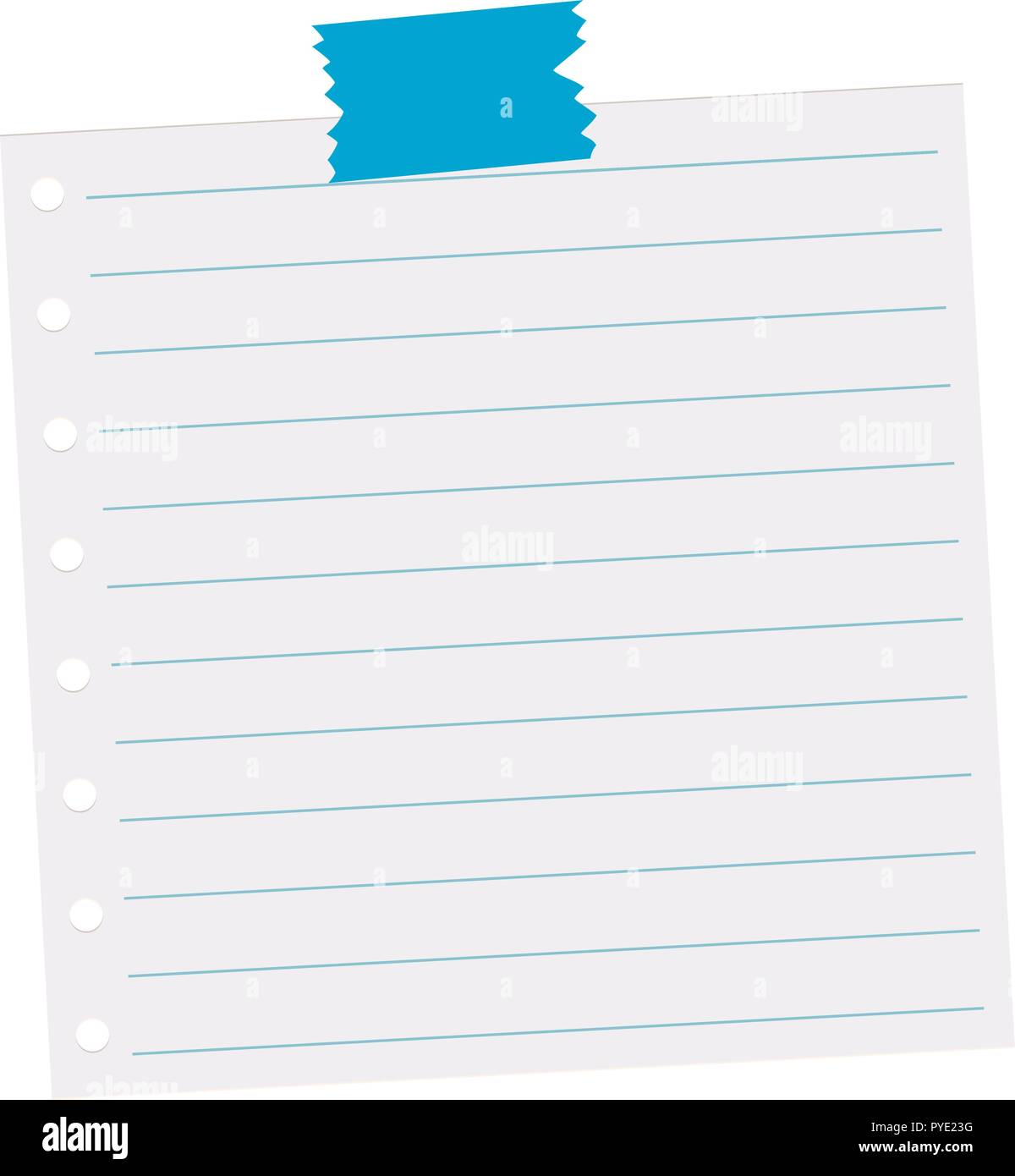 Paper tape wall Stock Vector Images - Alamy