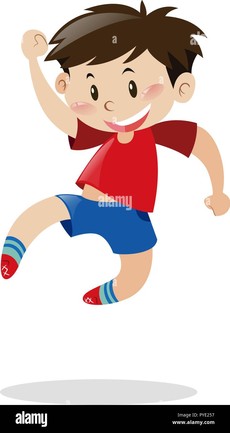 Character hopping Stock Vector Images - Alamy