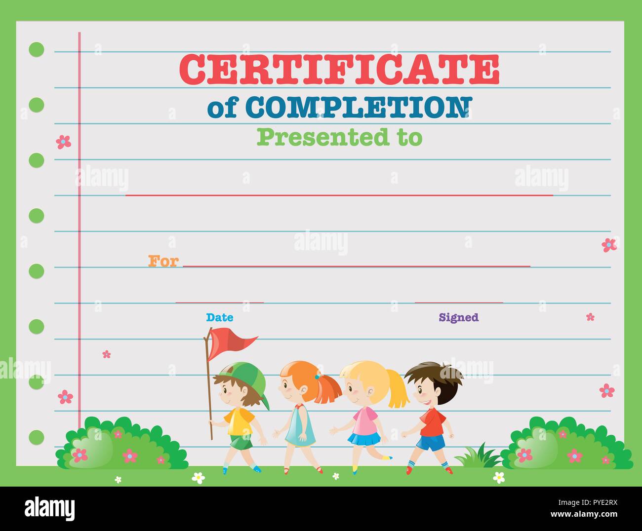 Walking Certificate Templates