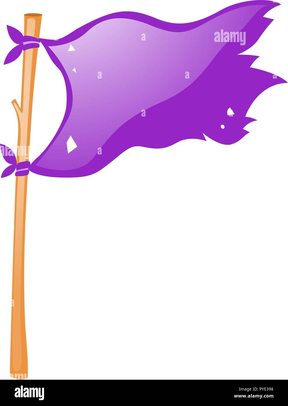 Purple flag Stock Vector Images - Alamy