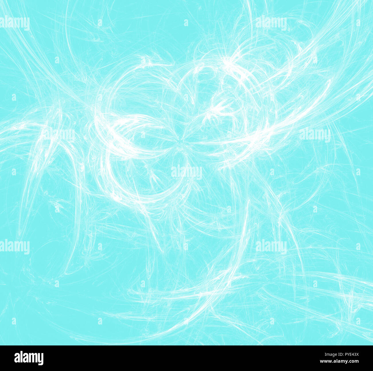 Abstract winter texture white pattern on blue background. Fantasy ...