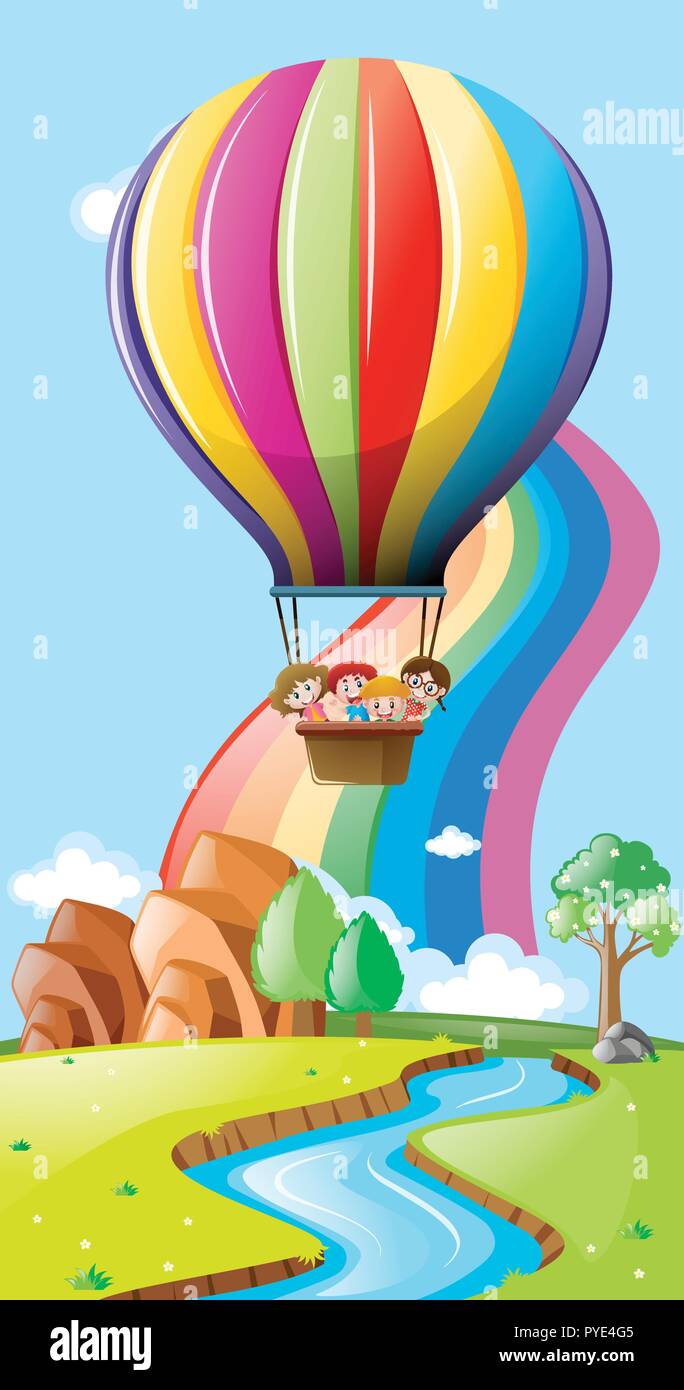 Hot Air Balloons Illustrations