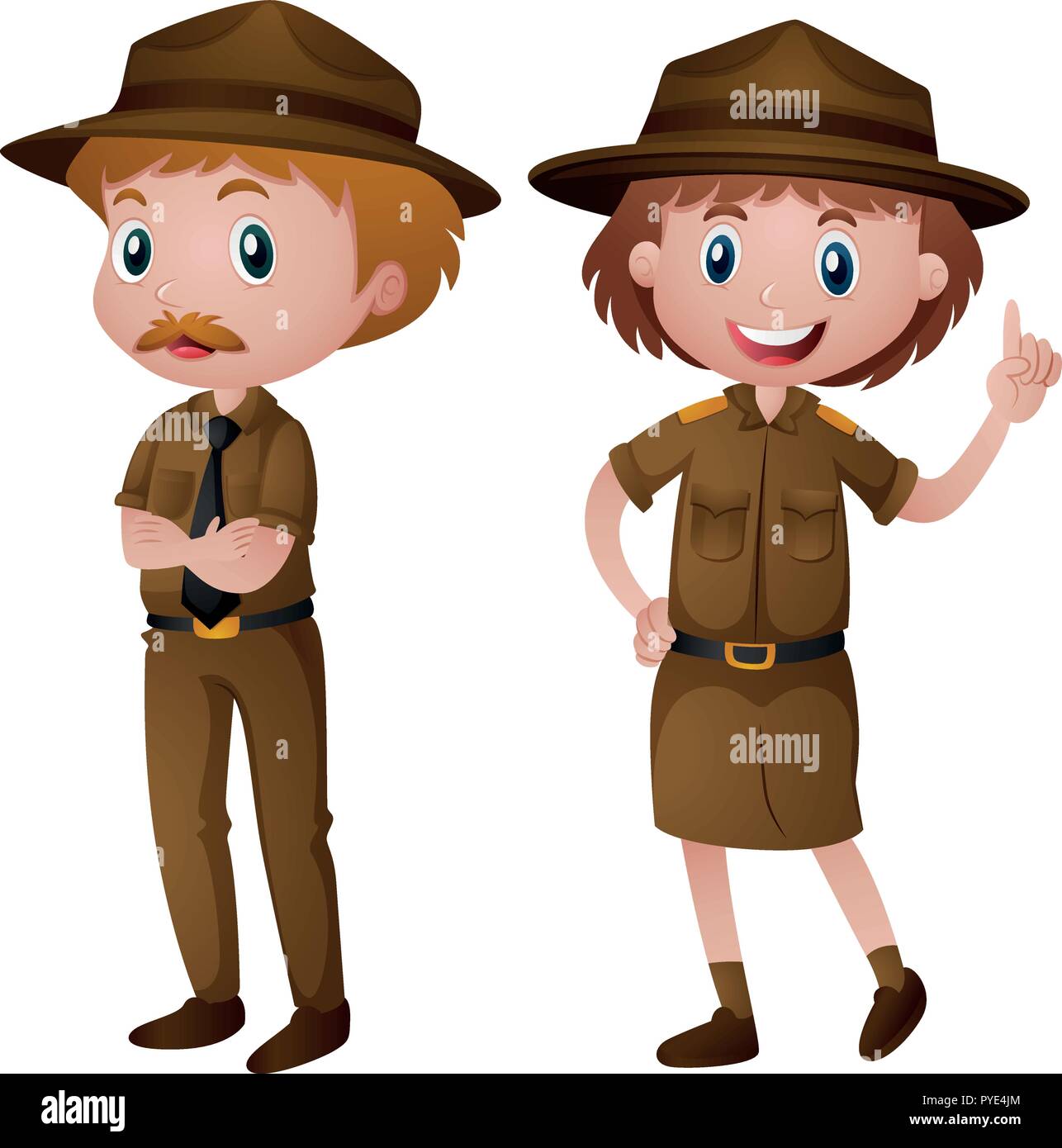 Zookeeper Cut Out Stock Images & Pictures - Alamy