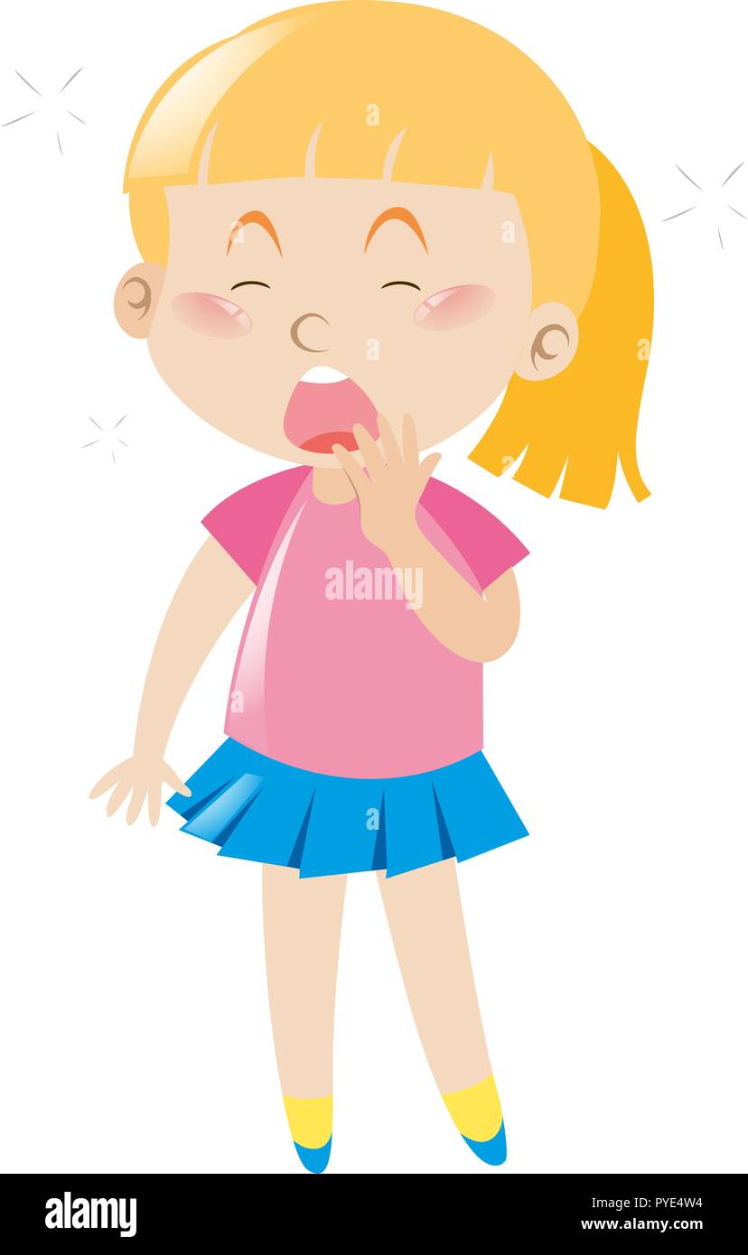 Yawning Stock Vector Images - Alamy