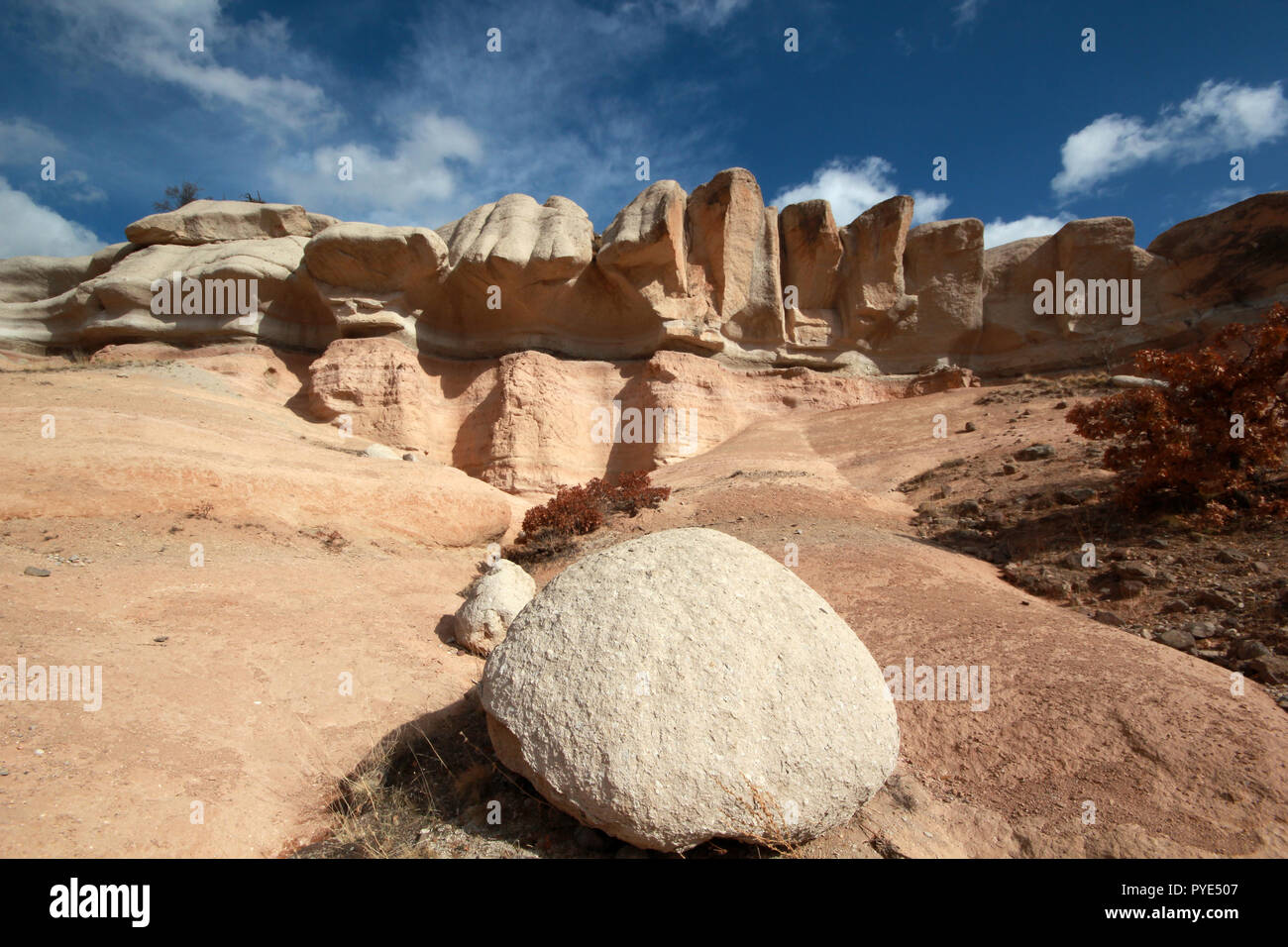 wind erosion rocks Stock Photo - Alamy