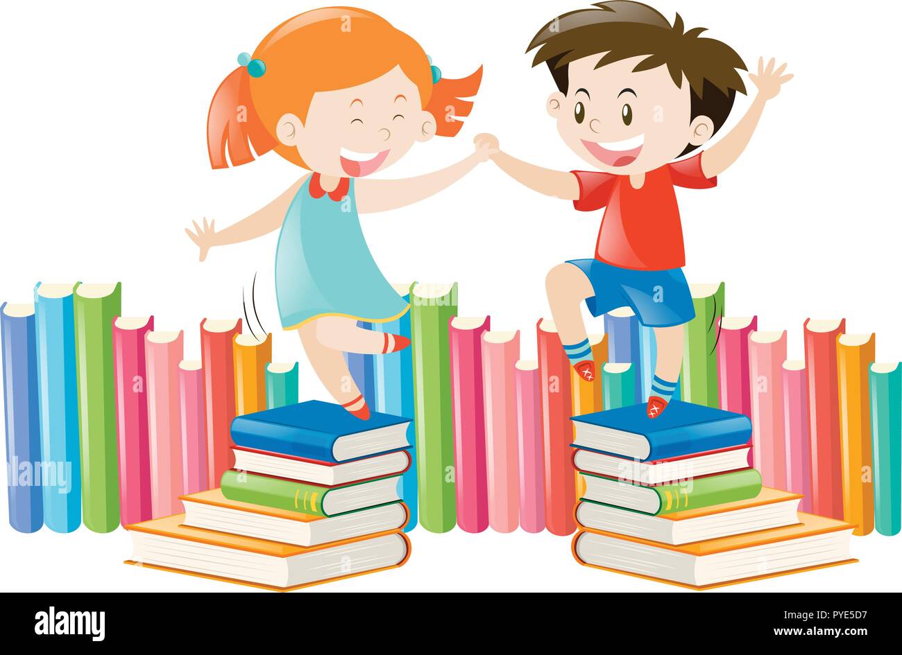 Girl dancing on Stock Vector Images - Alamy