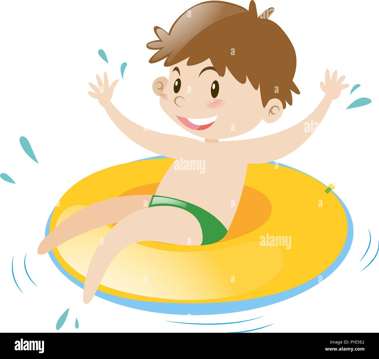 Floating ring Stock Vector Images - Alamy