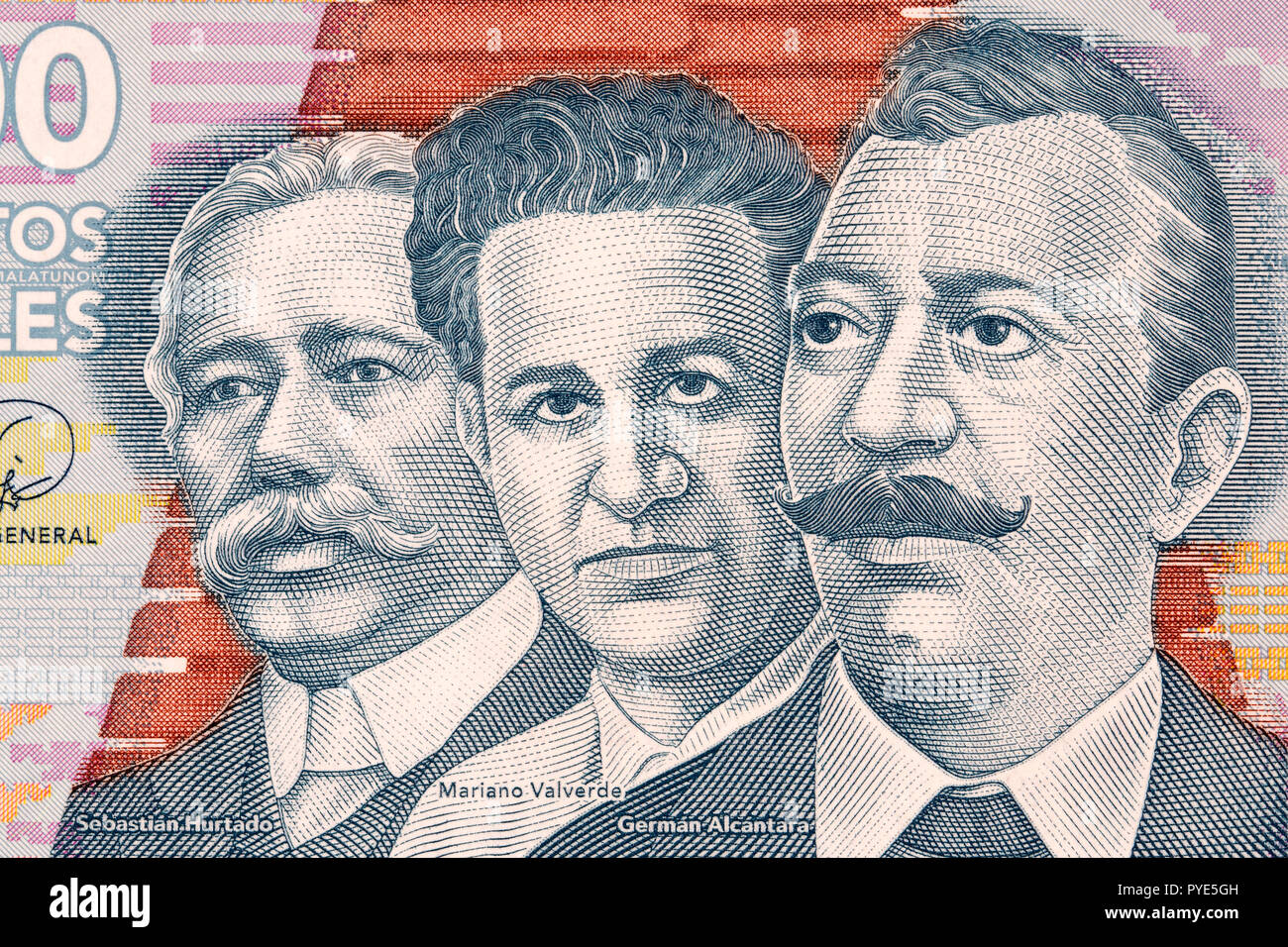 Sebastian Hurtado, Mariano Valverde and German Alcantara portrait from ...